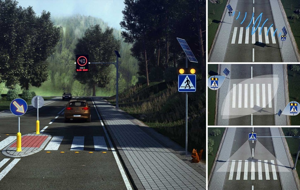 DVS road signs visualisation